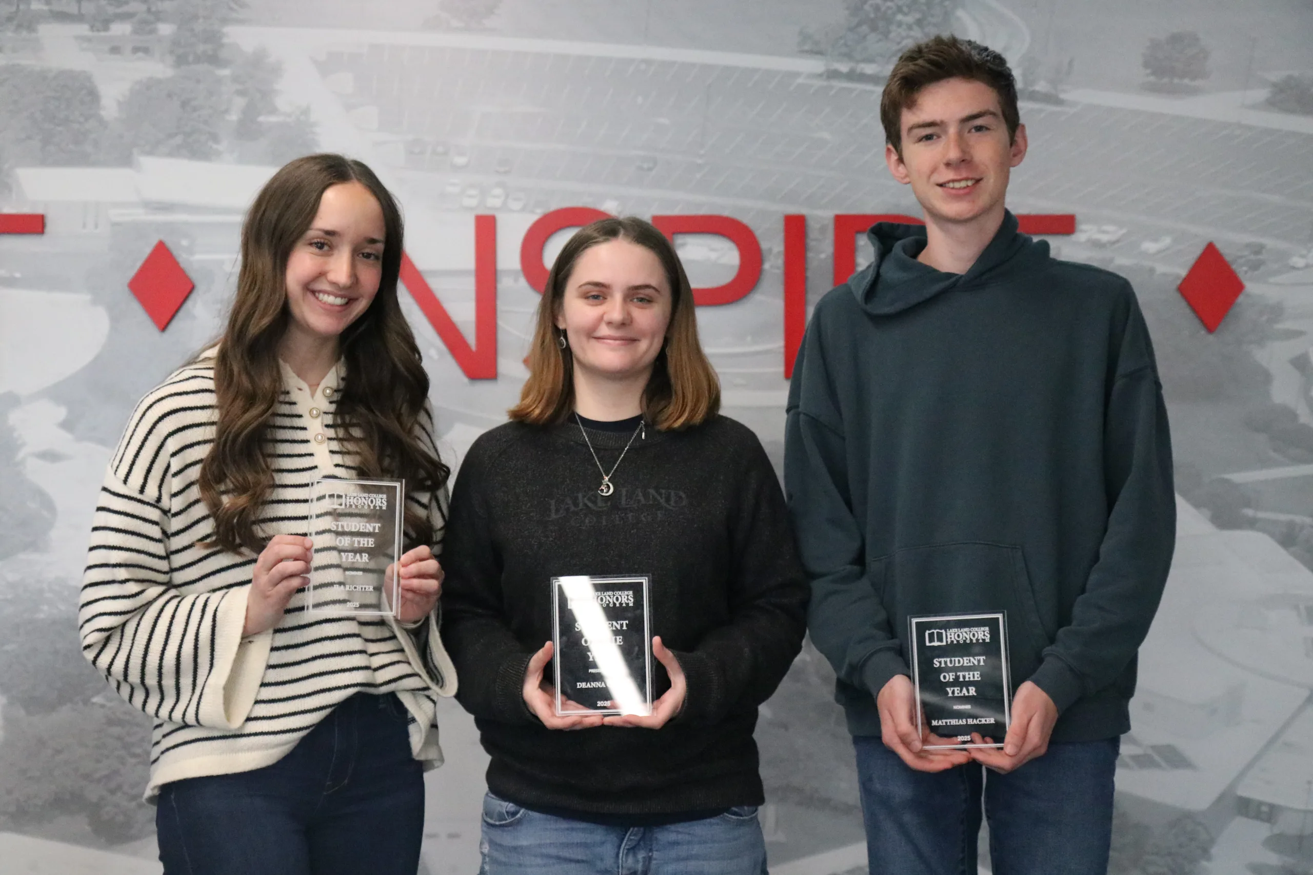 Honors Students Recognized at Banquet - Lake Land College